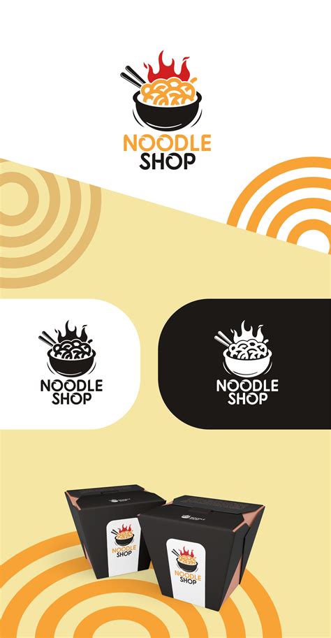 Noodle Shop Logo Design Behance