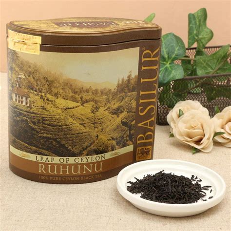 Basilur Tee Ruhunu Leaf Of Ceylon Amazon De Lebensmittel And Getränke