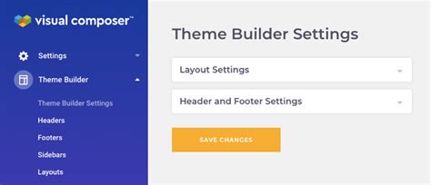 Theme Builder Visual Composer Help Center
