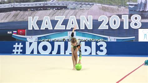 Дария Сергаева Мяч 17 300 Youtube