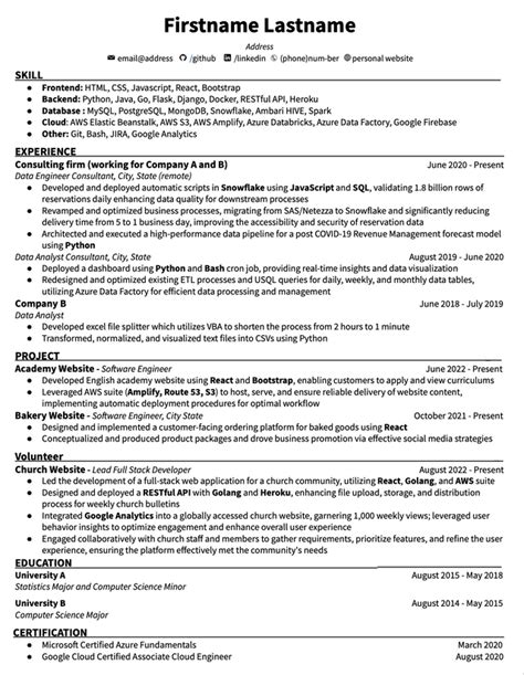 Transitioning From Data Engineeranalytics Consultant To Software