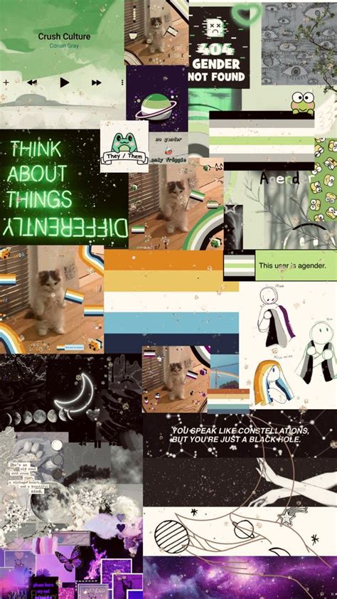 Asexual Pride Aesthetic Wallpaper Artofit