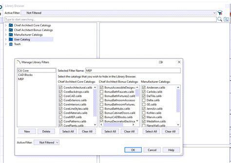 filter user library general q and a chieftalk forum