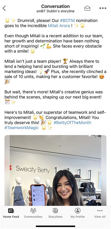 Mitali Arora On Linkedin Sweatybetty Customerexperience Marketing Sales