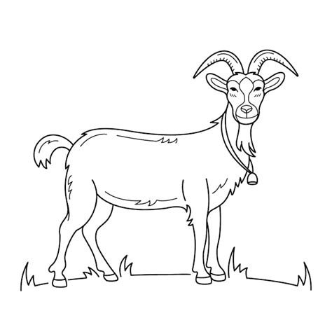 Cute Goat Silhouettes Free Printable Goat Outline Images