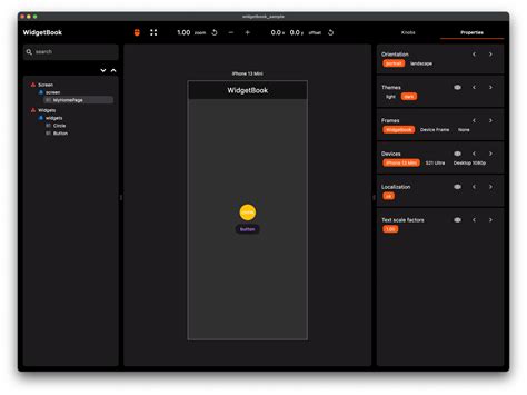 github ryota nakamura 317 flutter widgetbook sample widgetbookのサンプル