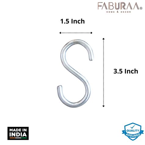 Hanging Metal Accessories Set Of Rod Spring S Hook Faburaa