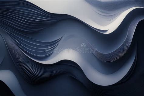 Dynamic 3d Inspired Background With Layered Wave Like Structures For