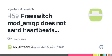 Freeswitch Modamqp Does Not Send Heartbeats Ignoring Configuration Settings · Issue 59