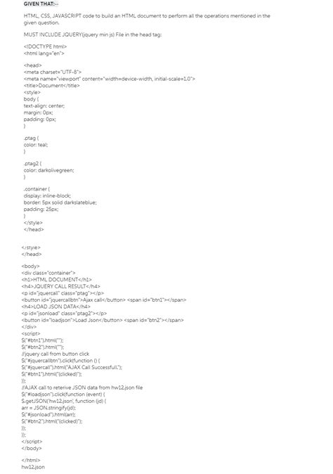 Solved Task 3 Create The Html And Css Code Needed To Reproduce This Web Course Hero