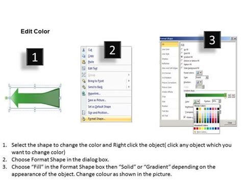4 Step Arrow Cooperating Processes Business Strategy PowerPoint Slides