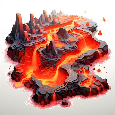 Premium AI Image A Picture Of A Lava Flow With The Words Lava On It