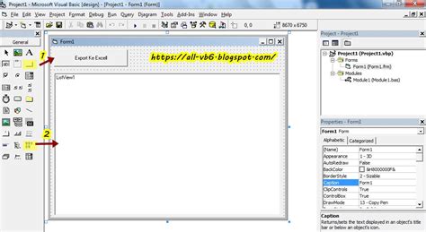Cara Export Listview To Excel Dengan Visual Basic 60 Vb6 Kumpulan