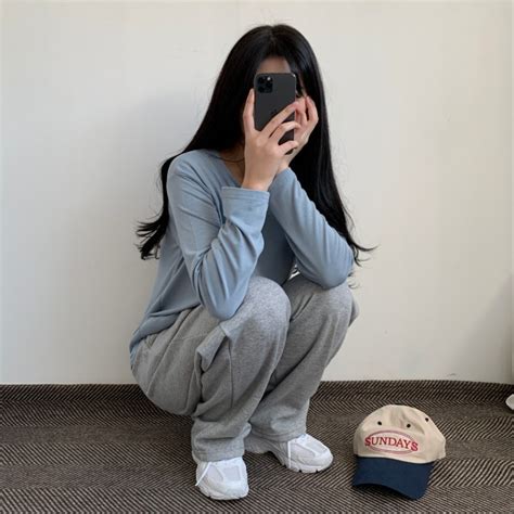 교복템 골반생성 촤르르핏 기모 밴딩 트레이닝 롱 와이드팬츠 2color