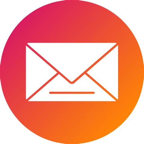 Evelope Generic Gradient Outline Icon