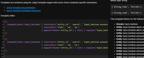 Dev Template Tool Weirdness Configuration Home Assistant Community