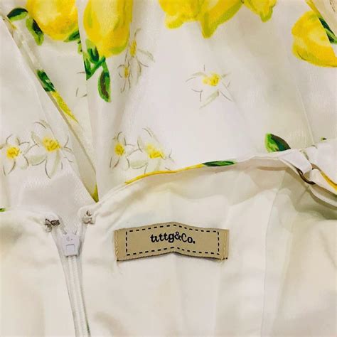 Titty And Co Direct From Tokyo Lemon White Sunny Sweetheart Dress Off
