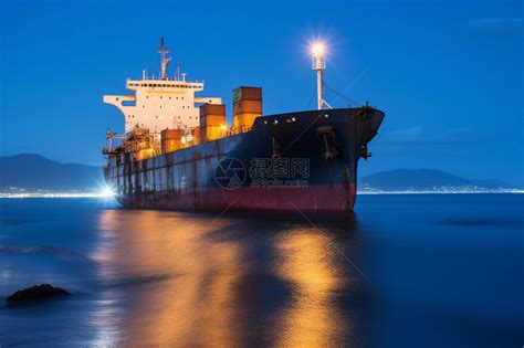 一搜轮船在海上航行高清图片下载 正版图片600706680 摄图网