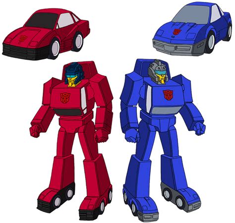 Throttlebots Part 1 Chase And Freeway By Godzillaboi193 On Deviantart