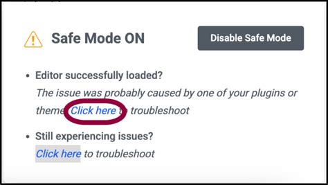 What Is Safe Mode And How To Use It Elementor