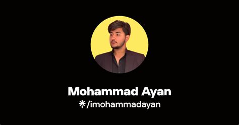 Mohammad Ayan Linktree