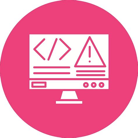 Premium Vector Code Error Vector Illustration Style