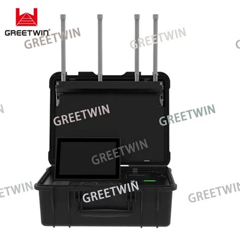 1 10km Drone Detection Dual Battery Drone Detector With Fpv Drone Positioning Drone Detector