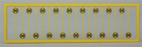 Tichy Train Group 2621 Modern Grade Crossing Advance Warning Signs