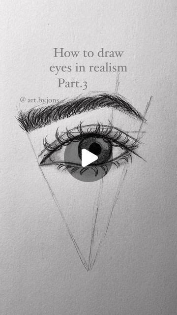 Joana 💓 On Instagram Simple Realistic Eye Drawing Tutorial Part 3 ️