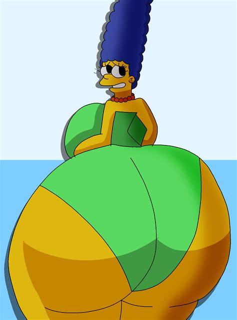 Marge Simpson Butt V7 By Trollino2024 On Deviantart