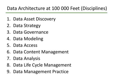 Enterprise Data Architecture Deliverables Pptx