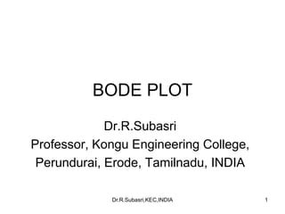 Bode Plot PDF Geology Science