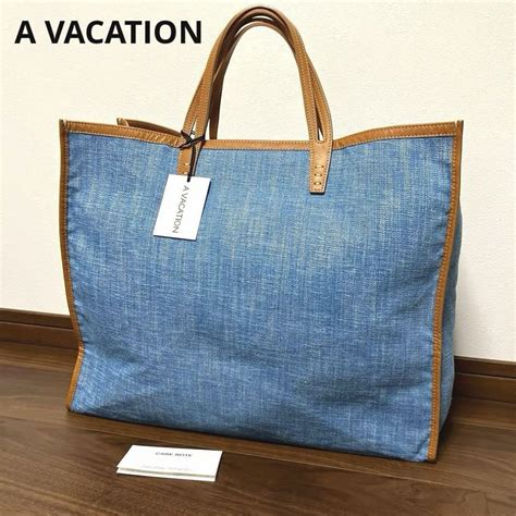 良品 A Vacation 2020ss タンク Azure トートバッグ メルカリ