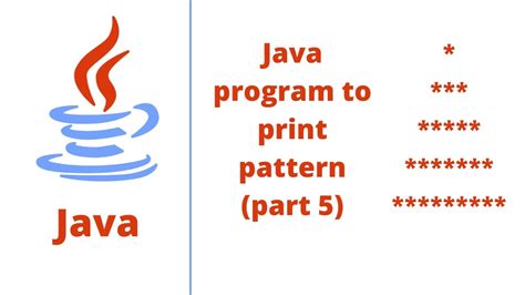 Java Program To Print Pattern Part 5 YouTube