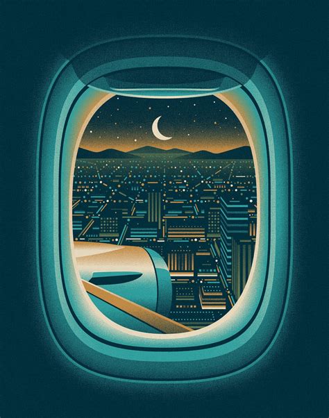 Window Seat Series — Dkng Airplane Window Window Poster Window Drawing
