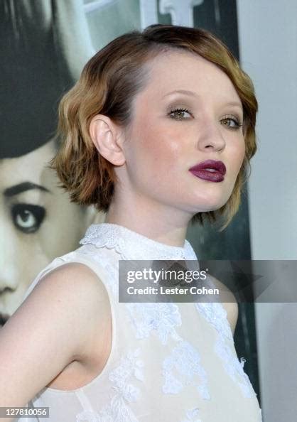 Actress Emily Browning Attends The Sucker Punch Los Angeles Nachrichtenfoto Getty Images