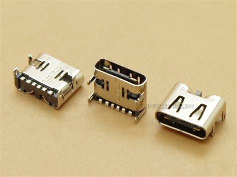 Usb Type C Female Pin For Power Charging Reversible Sunrom Electronics