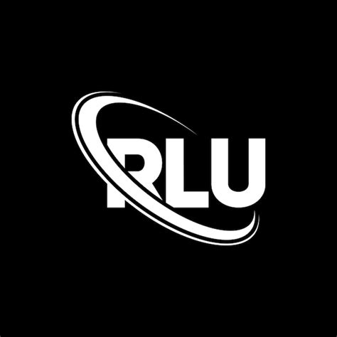 Premium Vector Rlu Logo Rlu Letter Rlu Letter Logo Design Initials Rlu Logo Linked With Circle
