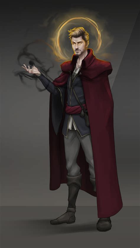 Aasimar Sorcerer By Falkras On DeviantArt Fantasy Character Art Rpg
