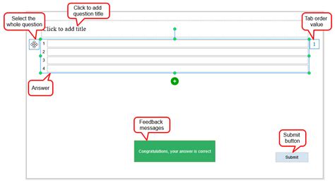 working with fill in multiple blanks questions in activepresenter 7