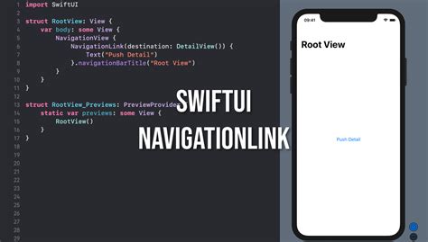 How To Push A Detail View Using Navigationlink — Stephen Feuerstein