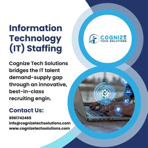 Cognize Tech Solutions Llc On Linkedin Itstaffing Techtalent Hiringnow Itrecruitment Techpros