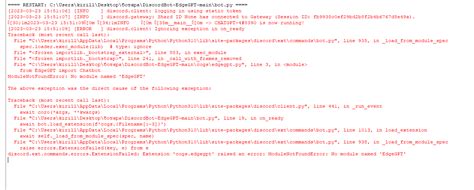 Big Problem · Issue 23 · Fusefairy Discordbot Edgegpt · Github