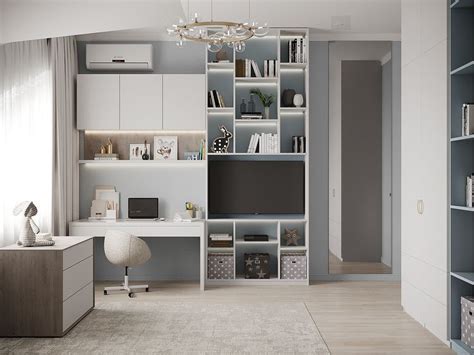 Детская Подростковая мебель Дизайн дома Комната для мальчика дизайн