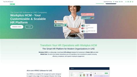 Workplus Hcm Comprehensive Hr Software For Uae Businesses Creati Ai