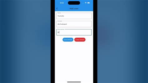 Flutter Crud Operations Sqlite Tutorial Devhubspot Shorts Youtube
