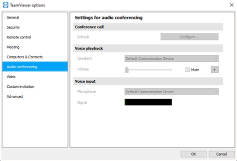Disable Audio For Remote Sessions With A Policy TeamViewer Support
