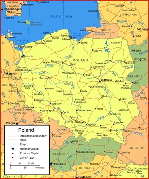 Poland Map High Resolution Web Sejarah