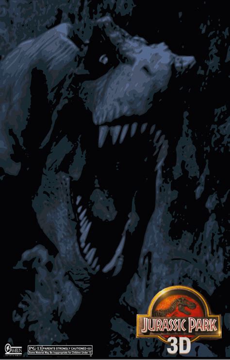 Jurassic Park 3d Movie Poster
