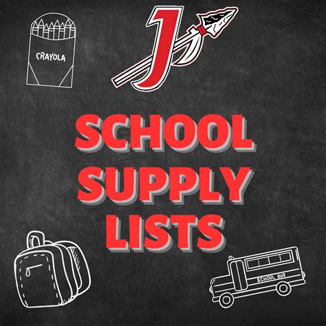 School Supplies Jourdanton Isd